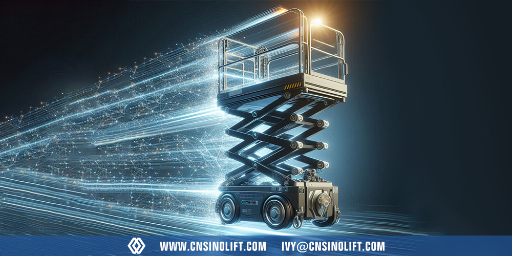 What is the maximum speed for a scissor lift?